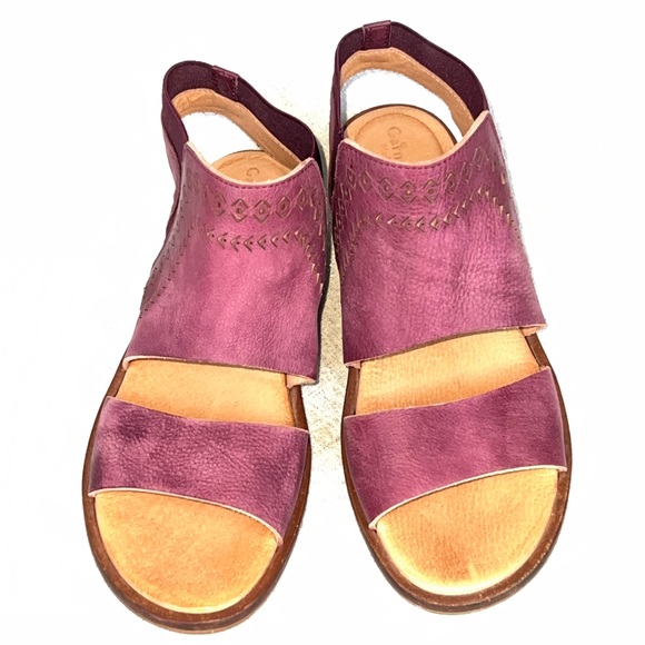 Garnet Hill | Shoes | Garnet Hill Women Leather Sandals Shoes Eu 36 Us ...